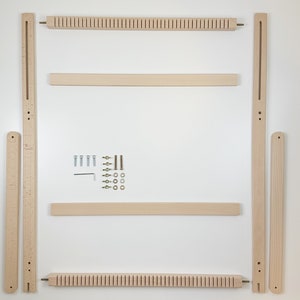 Weaving Loom . Two Sizes . Beech Wood . Table Top Loom . Wooden Frame ...