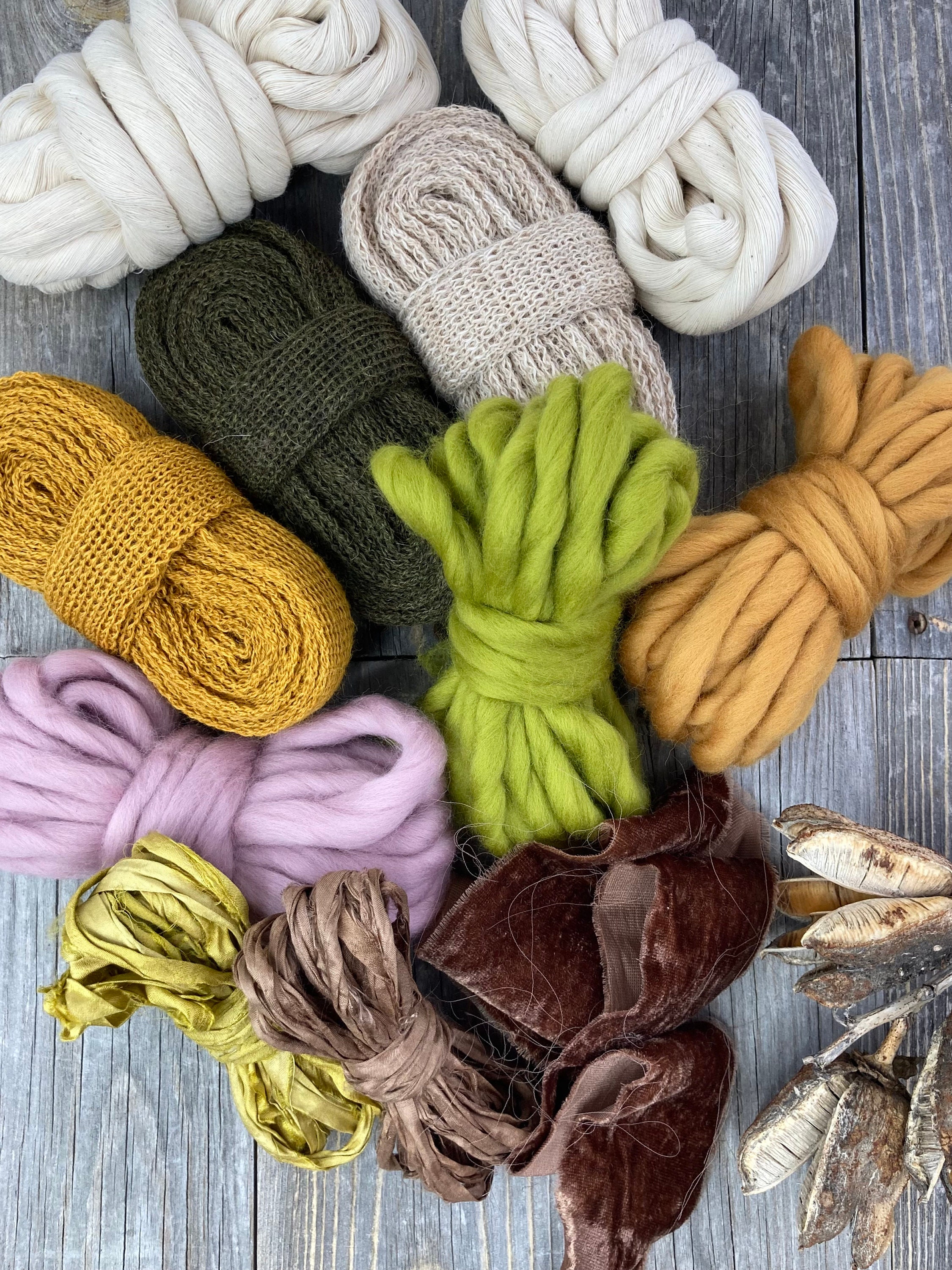 Cotton String. Soft Bulky Cotton String . Weaving Supplies . Multiple ...