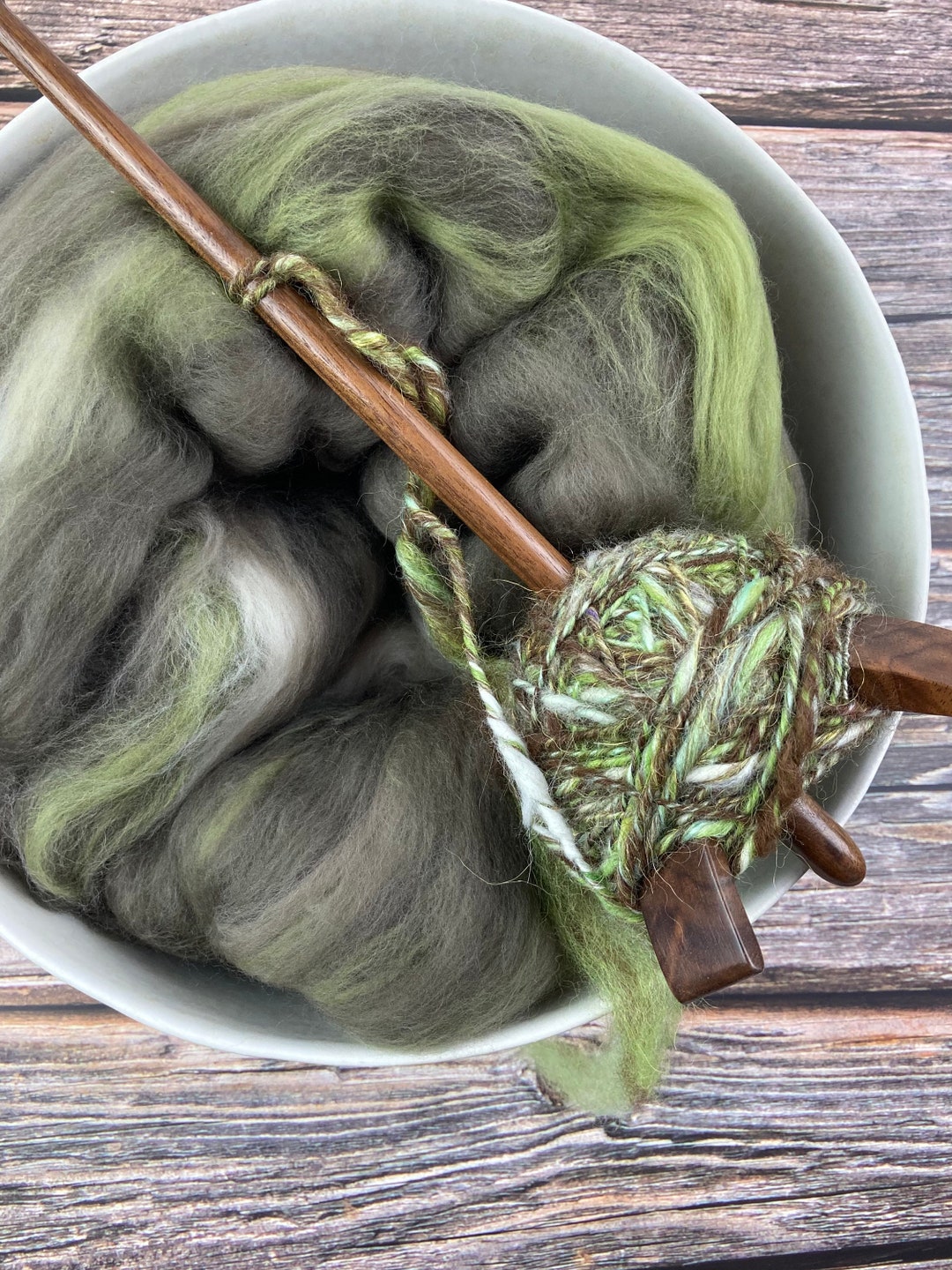 Spinning Fiber . Art Batt . Blended Fiber for Spinning . OOAK ...