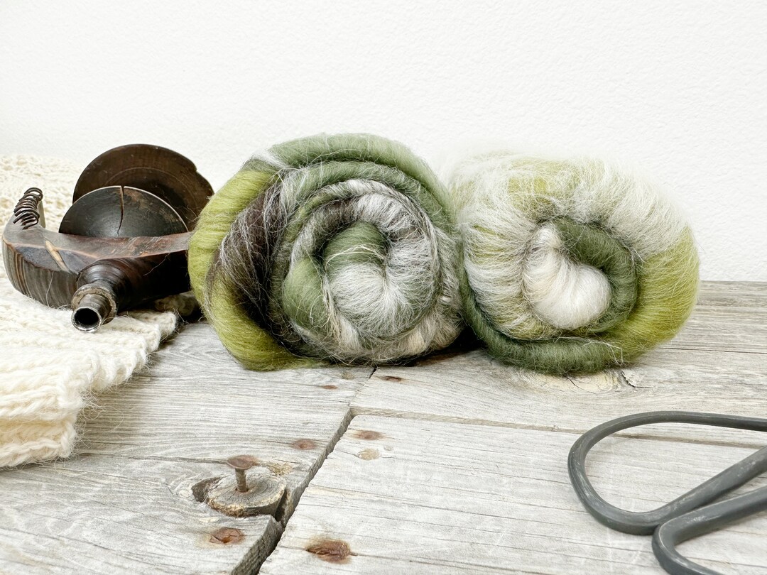 Mini Art Batts . Blended Fiber for Spinning . OOAK . Spinning Supply ...