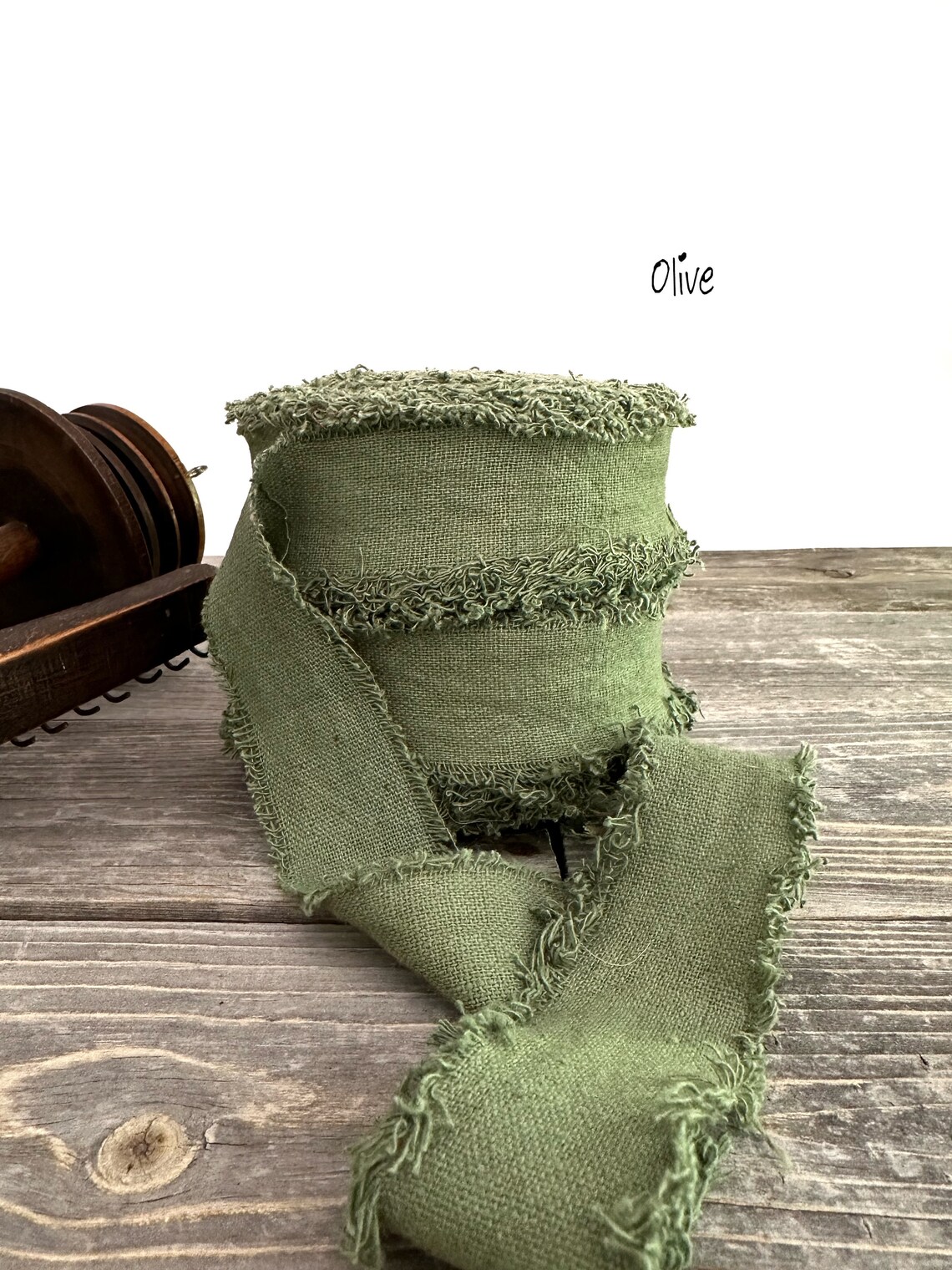 Recycled Fuzzy Cotton Ribbon Wedding Ribbon . Soft Ribbon . - Etsy