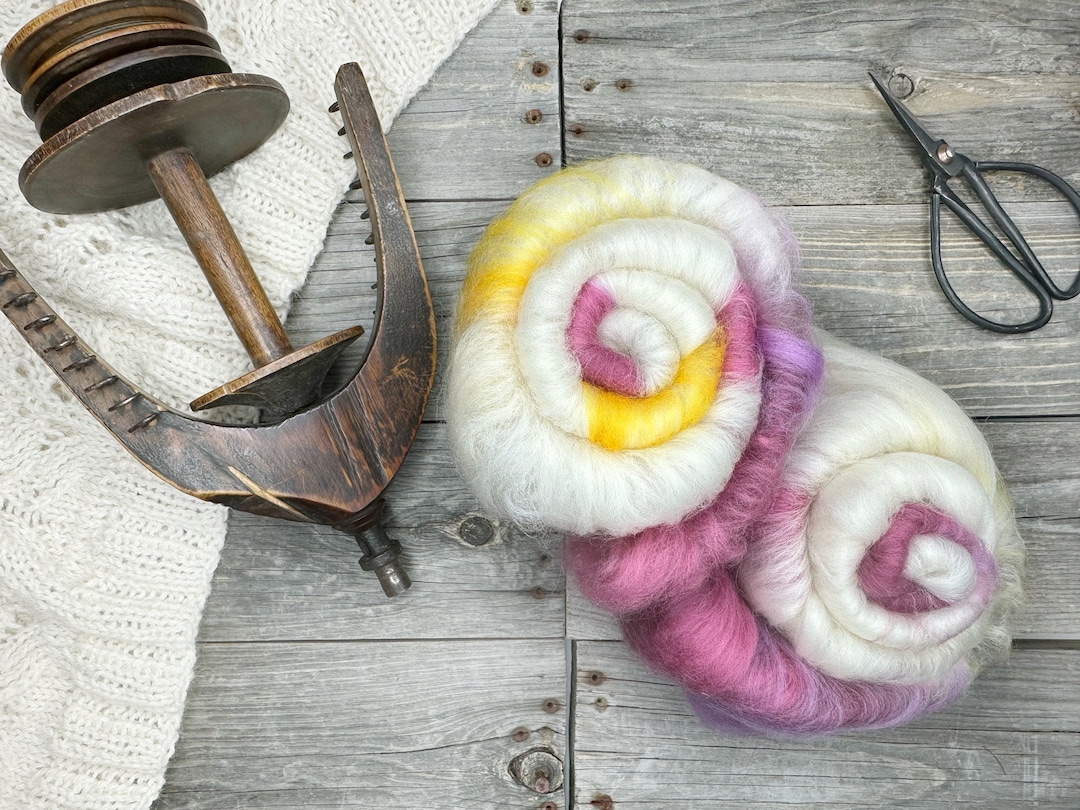 Mini Art Batts . Blended Fiber for Spinning . OOAK . Spinning Supply ...