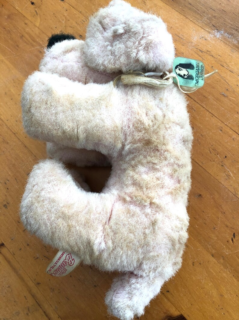 Vintage Morgan Stuffed Dog-bantam Toys-gary Moore Show - Etsy