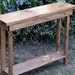 36 Inch Rustic Console Table Extra Narrow 36 Inch Sofa Table Entryway ...