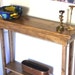 36 Inch Rustic Console Table Extra Narrow 36 Inch Sofa Table Entryway ...