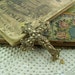 Cross Pin, Shawl Pin, Scarf Pin, Sweater Pin, Crucifix Pin, Flowered ...