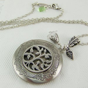 Tree of Life Locket, Tree Roots Locket, Family Tree Locket, Bridal ...