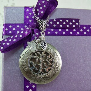 Tree of Life Locket, Tree Roots Locket, Family Tree Locket, Bridal ...