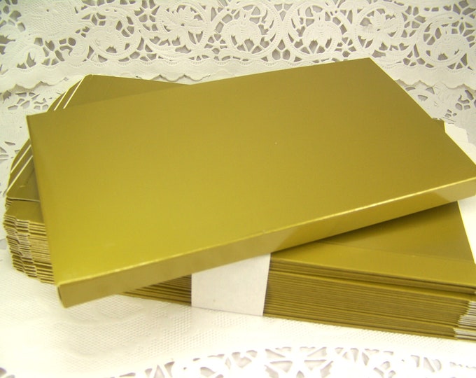 Gift Boxes, 25 Foldable Gift Boxes, Set of 25 Boxes, Gold Paper Boxes ...