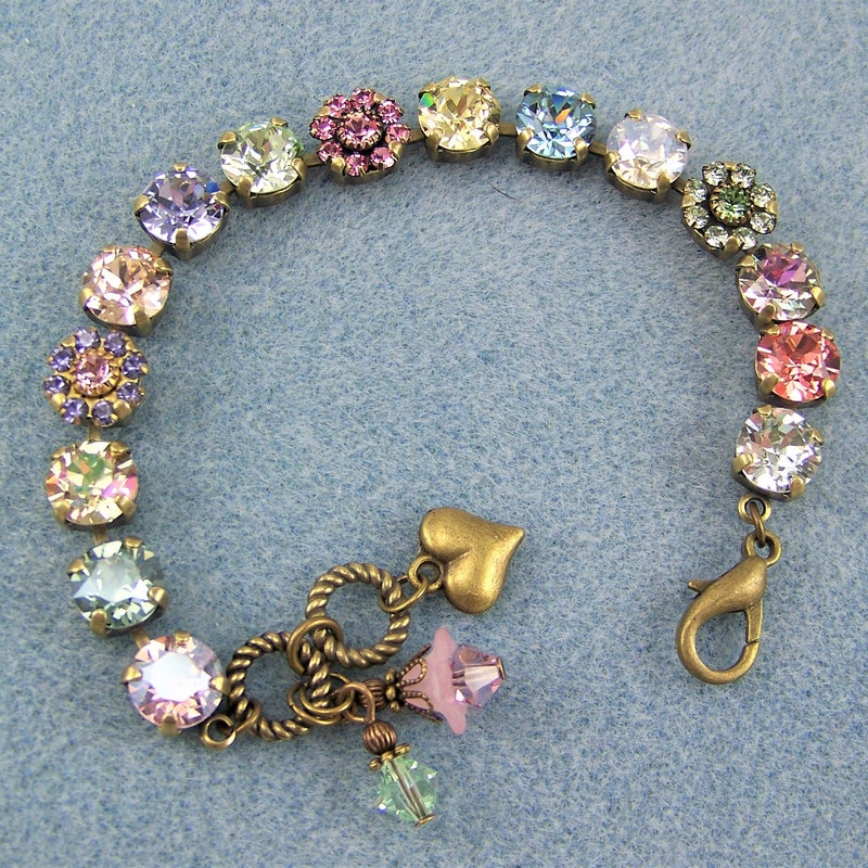 Crystal Bracelet - Etsy