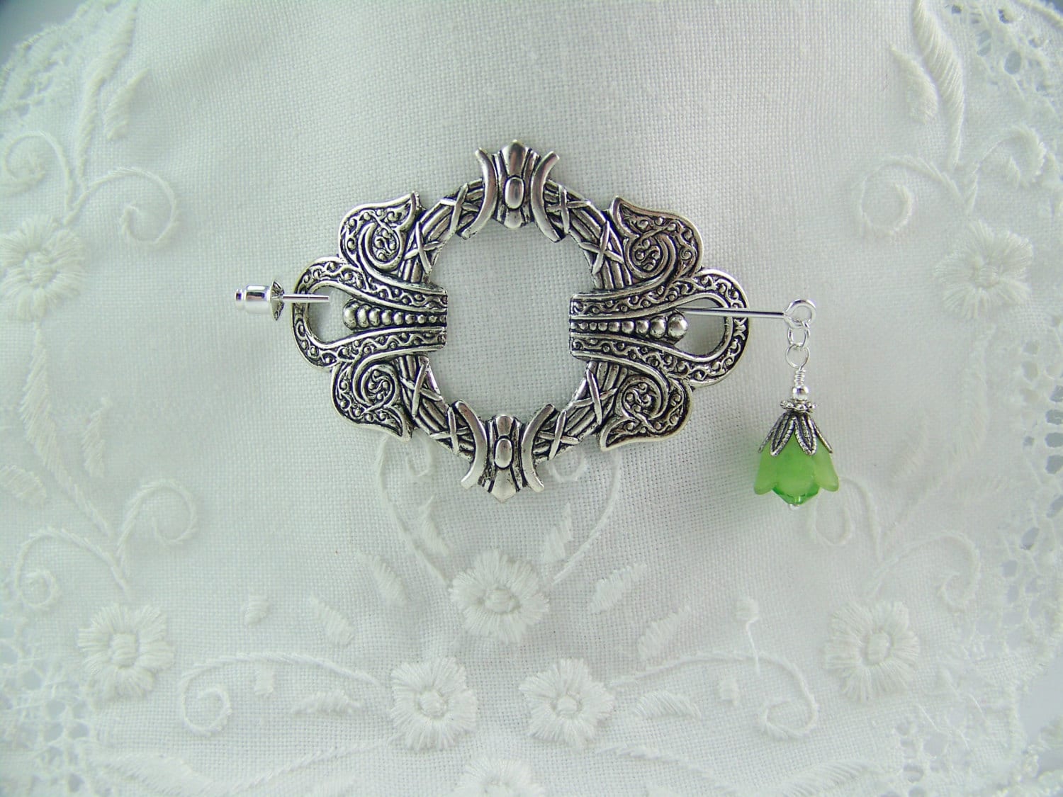 Shawl Pin Scarf Pin Sweater Pin Celtic Pin Large Shawl | Etsy