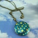Star Locket, Blue Sky Locket, Celestial Locket, Night Sky Locket ...