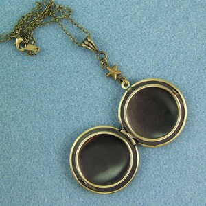 Star Locket, Blue Sky Locket, Celestial Locket, Night Sky Locket ...