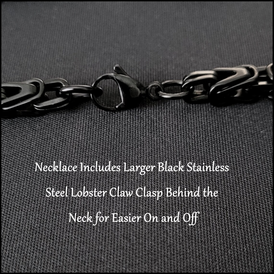 Devil's Delight Fiery Passion Discreet Day Collar and Drop Chain W ...