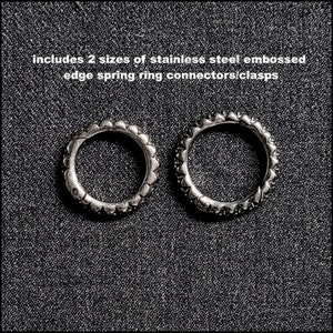 Companion Wolf and Raven Necklace With Antique Silver Finish Viking ...