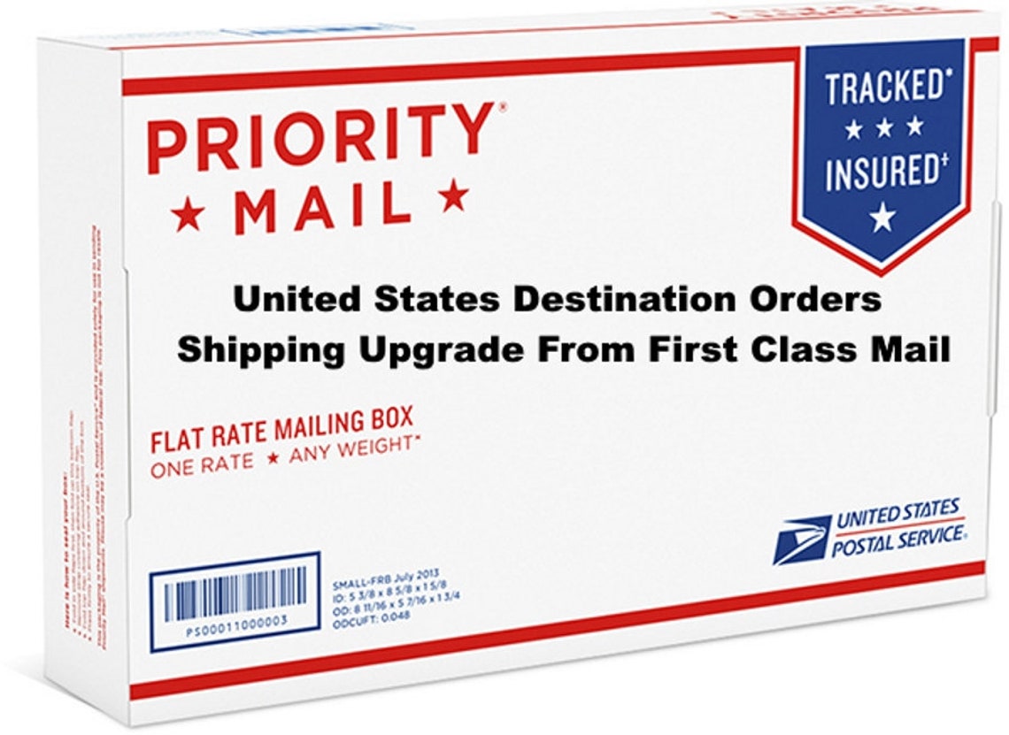 Upgrade to USPS Priority Mail Plus Insurance and Signature Required ...