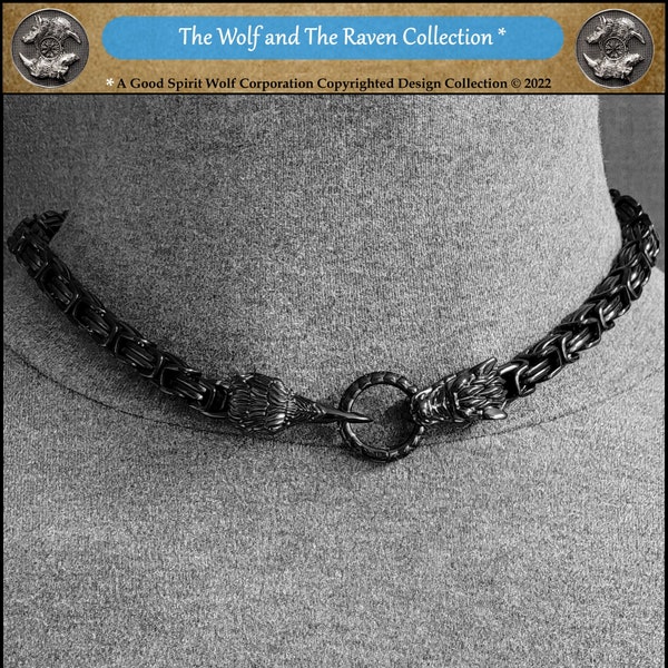 Raven Wolf Ring - Etsy