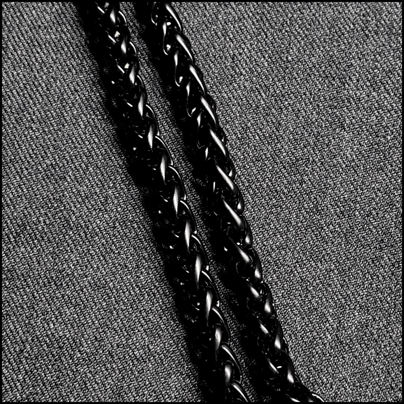 Discreet Locking Day Collar With Black Stainless Steel Wheat - Etsy