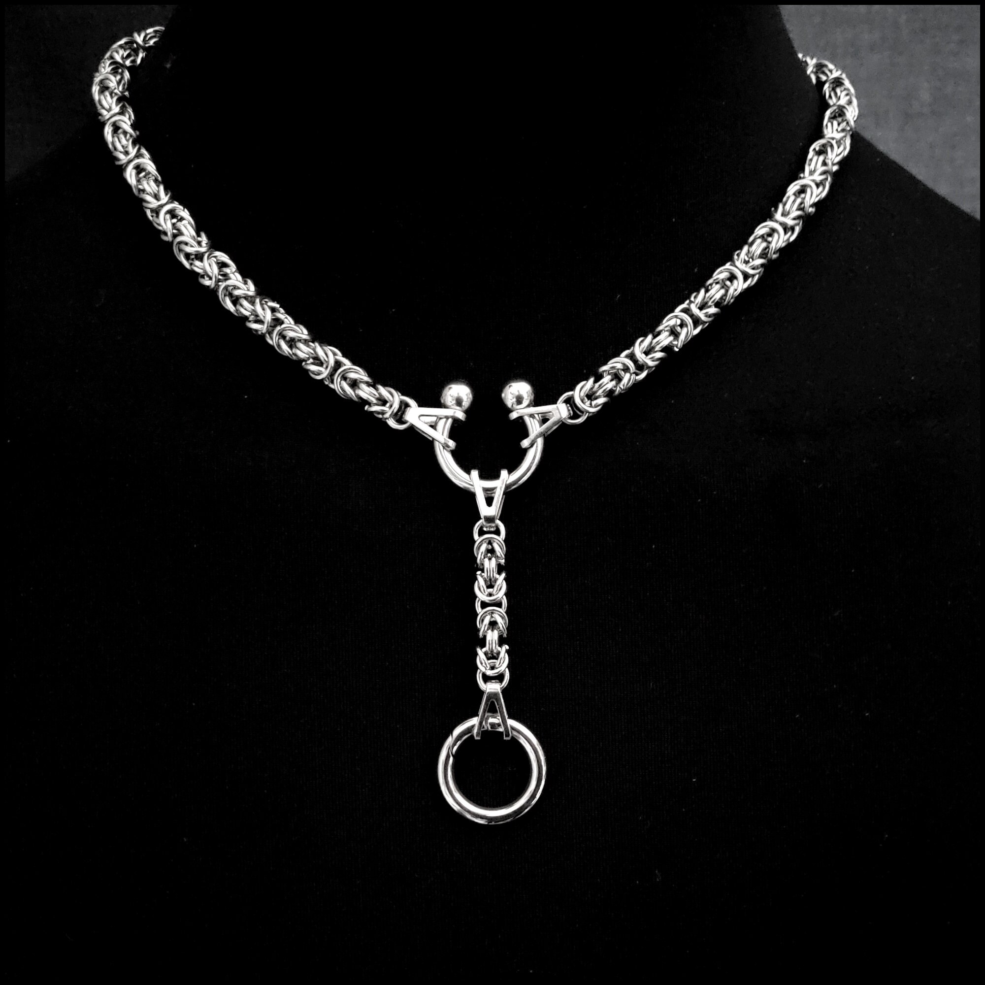 DLS Signature Design Day Collar With Chainmaille Link Chain With ...