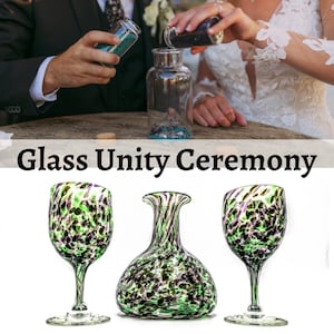 Wedding Unity Glass - Wine - Blessing Ceremony - Unity Ceremony ...