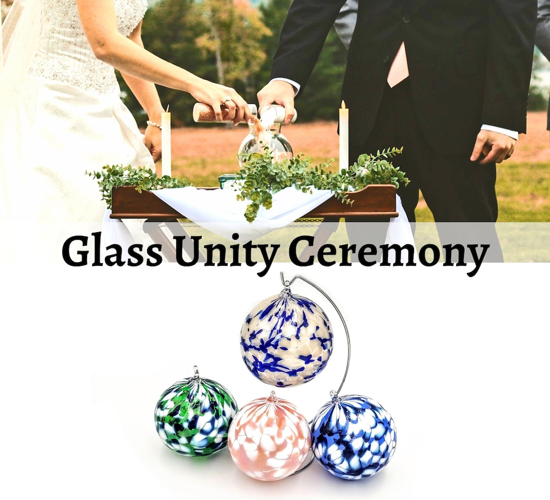 Wedding Unity Glass - Ornaments - Blessing Ceremony - Unity Ceremony ...