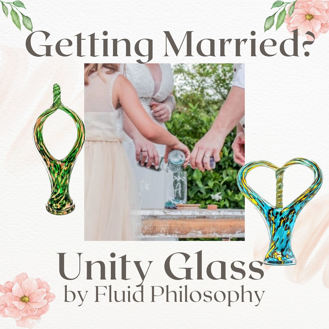 Unity Ceremony Glass Blessing Ceremony Unity Ceremony Keepsake With ...