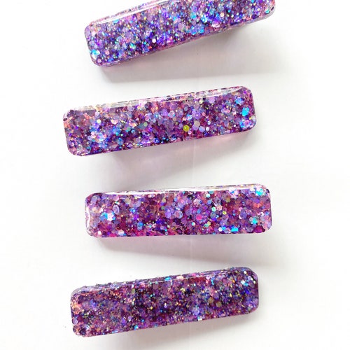 Mint Glitter Hair Clips for Girls Glitter Hair Clip Gifts - Etsy