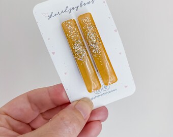 Resin Clips Glitter Hair Clip Gifts for Girls Acrylic Clip - Etsy