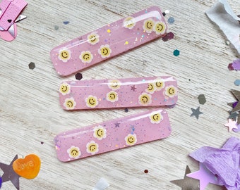 Pink Glitter Hair Clips for Girls Glitter Hair Clip Gifts for Girls ...
