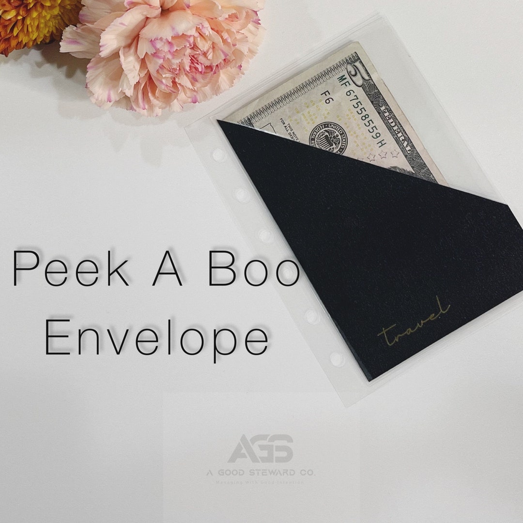 Peek-a-boo A7 Cash Envelopes /minimalist / Budgeting / Cash Stuffing - Etsy
