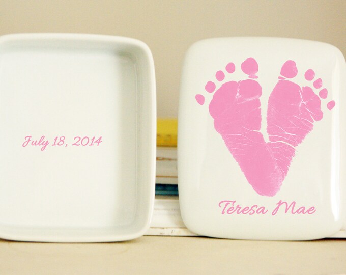 Simple Footprint Heart Box 1600_box - Etsy