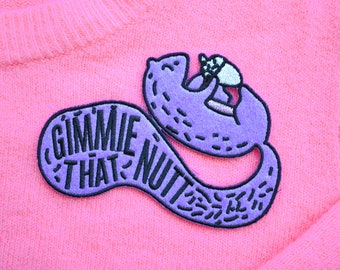 Funny iron on patch | Etsy