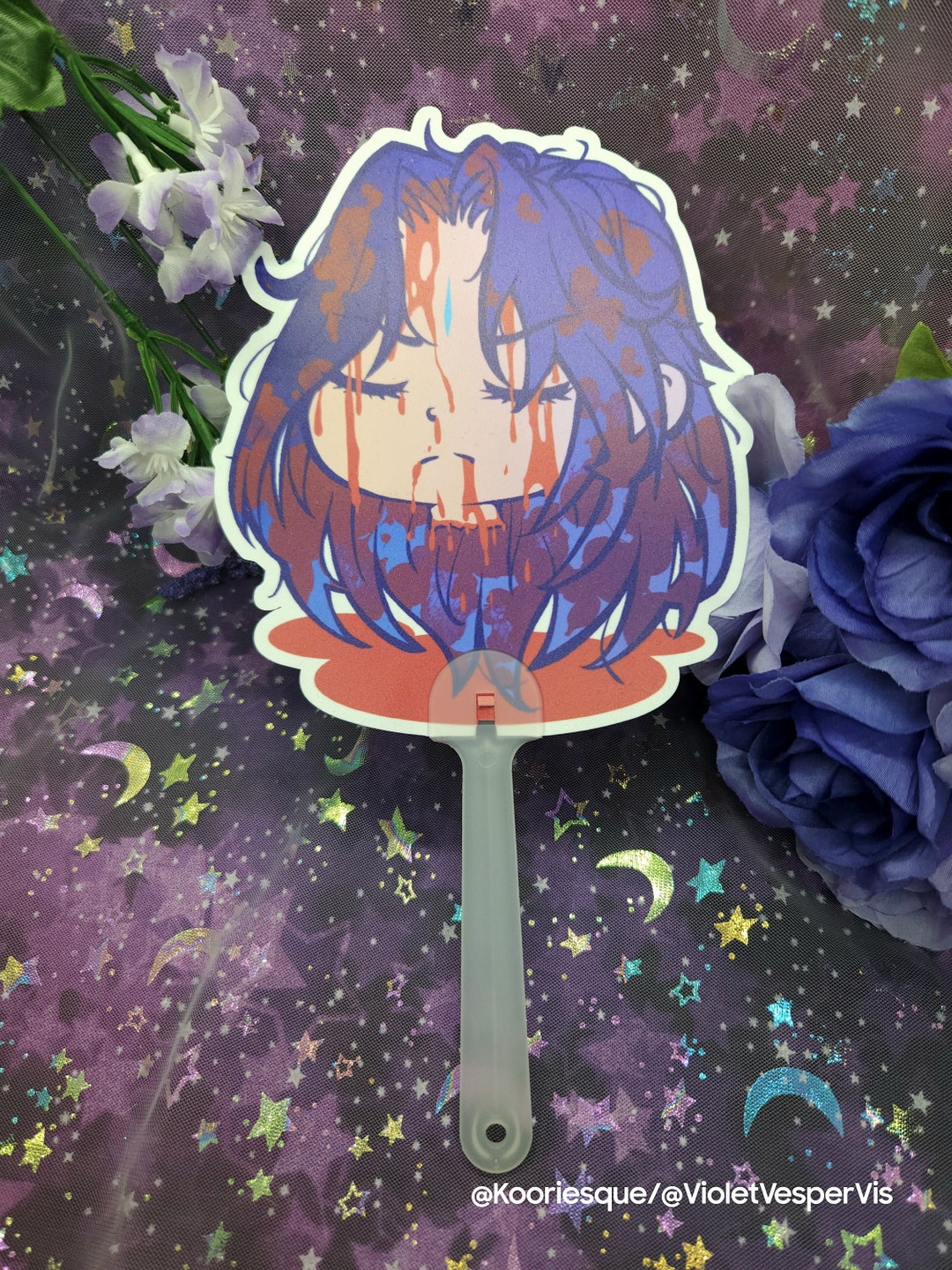 MXTX | TGCF | Shi Wudu Water Master Hand Fan - Etsy