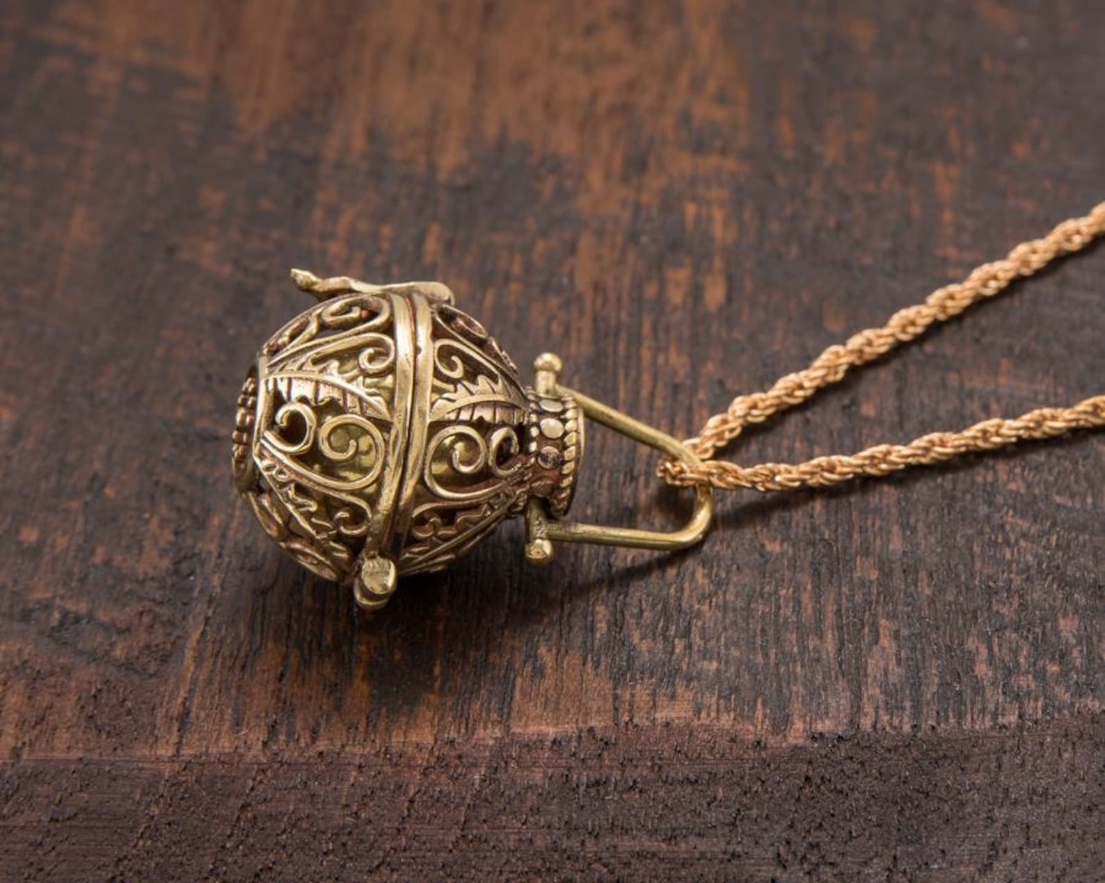 Ujjain Harmony Bell Pendant - Etsy