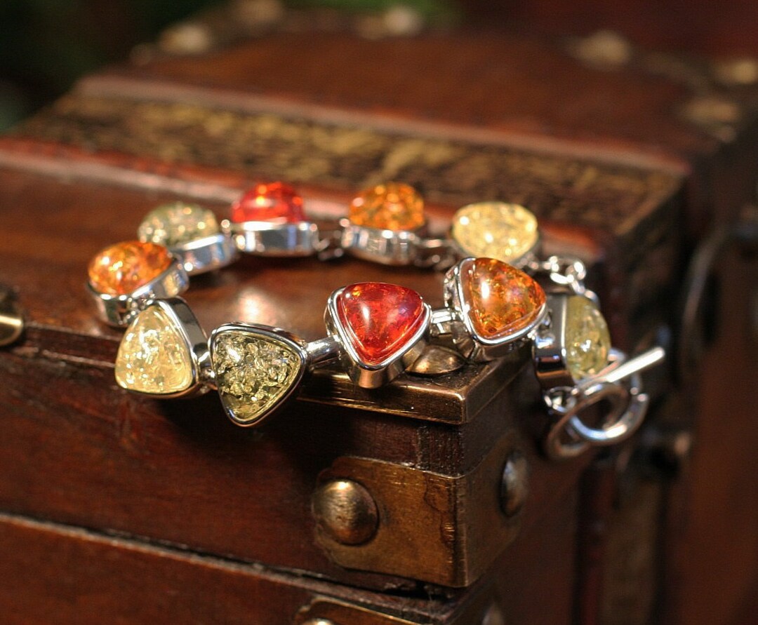 Gorgeous Natural Tree Resin Bracelet in All Four Colors - Etsy