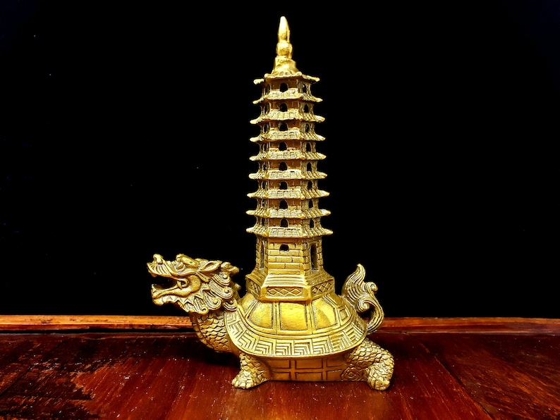 Bixi Dragon Tortuous Chinese Mythological Turtle - Etsy