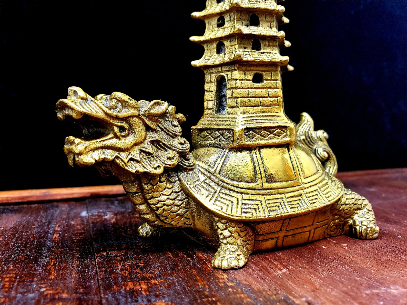 Bixi Dragon Tortuous Chinese Mythological Turtle | Etsy