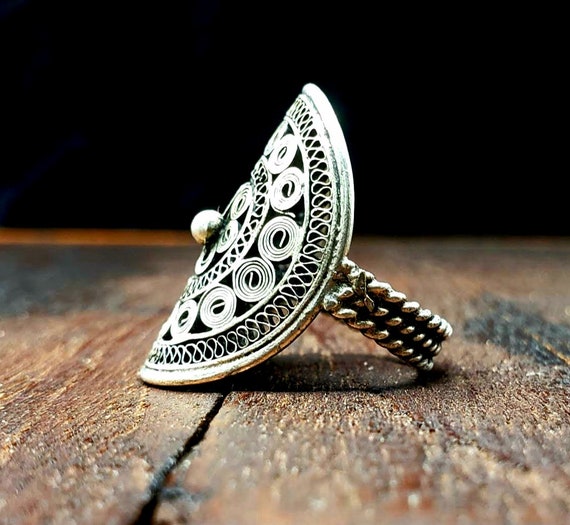 Eternity Ring Miao Hmong ethnic tribal bohemian jewelry | Etsy