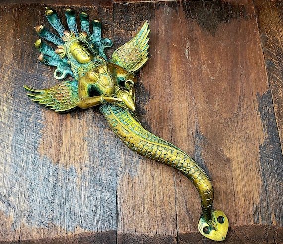 Naga Kanya 'mermaid' Door Handle Home Decor Hardware - Etsy
