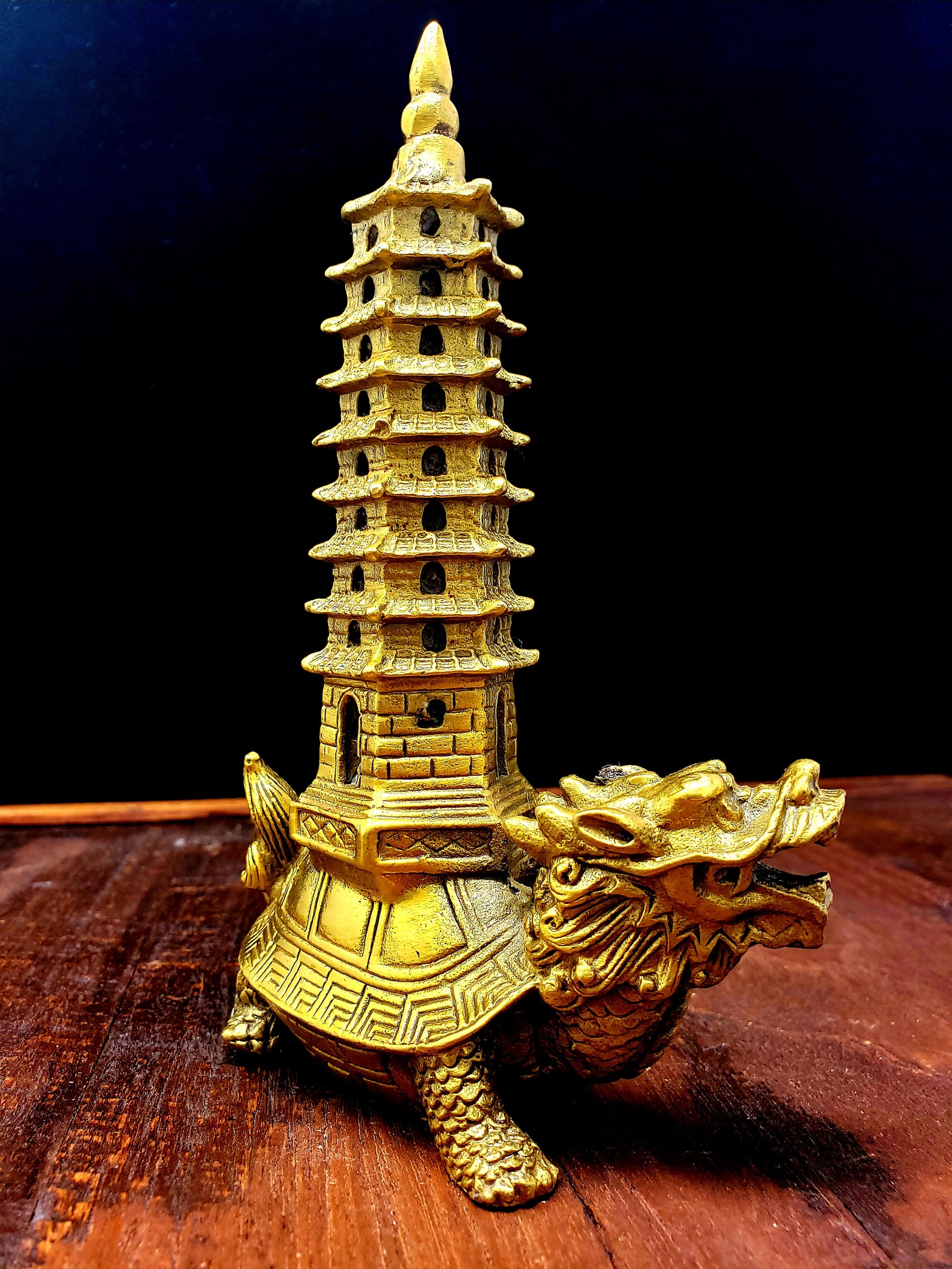 Bixi Dragon Tortuous Chinese Mythological Turtle - Etsy