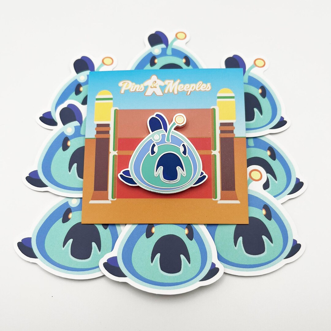 Angler Slime Pin | Slime Rancher Pin | Enamel Pin - Etsy