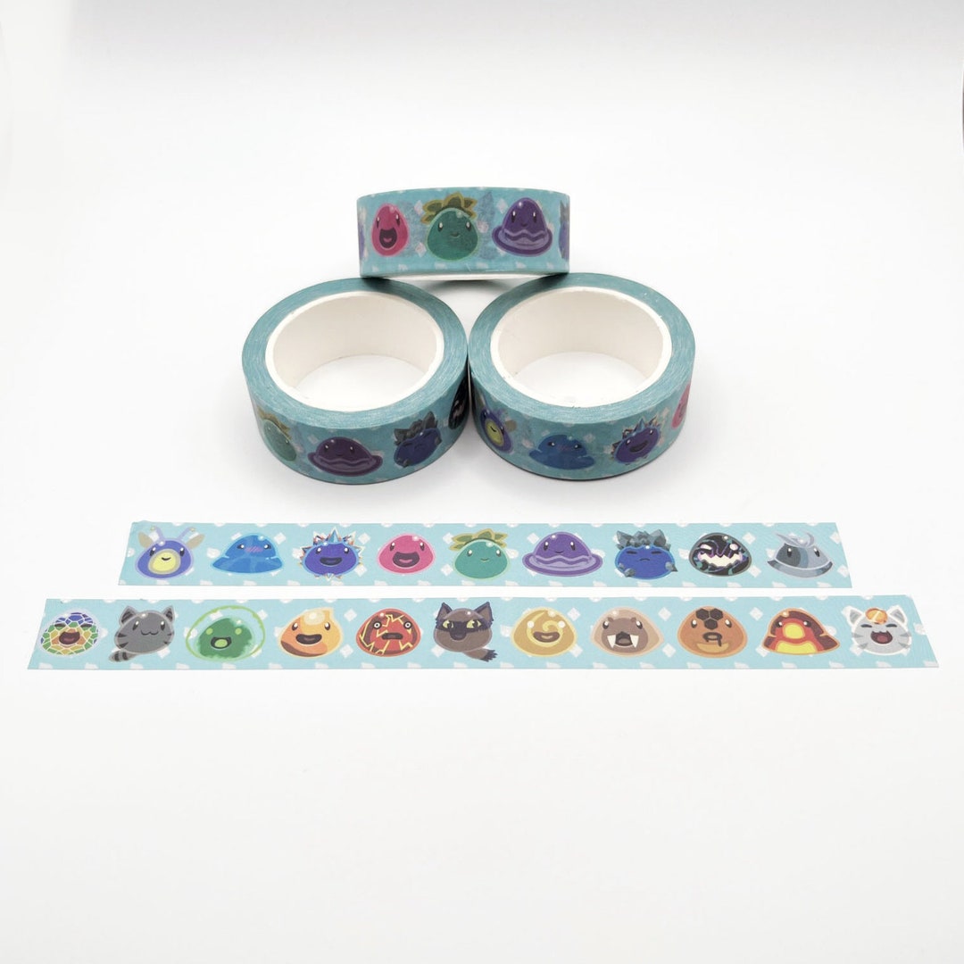 Slime Washi Tape | Slime Rancher Washi Tape - Etsy
