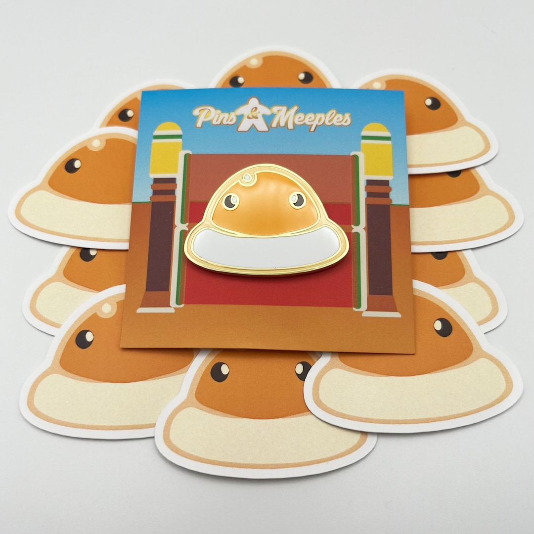 Yolky Slime Pin | Slime Rancher Pin | Enamel Pin - Etsy