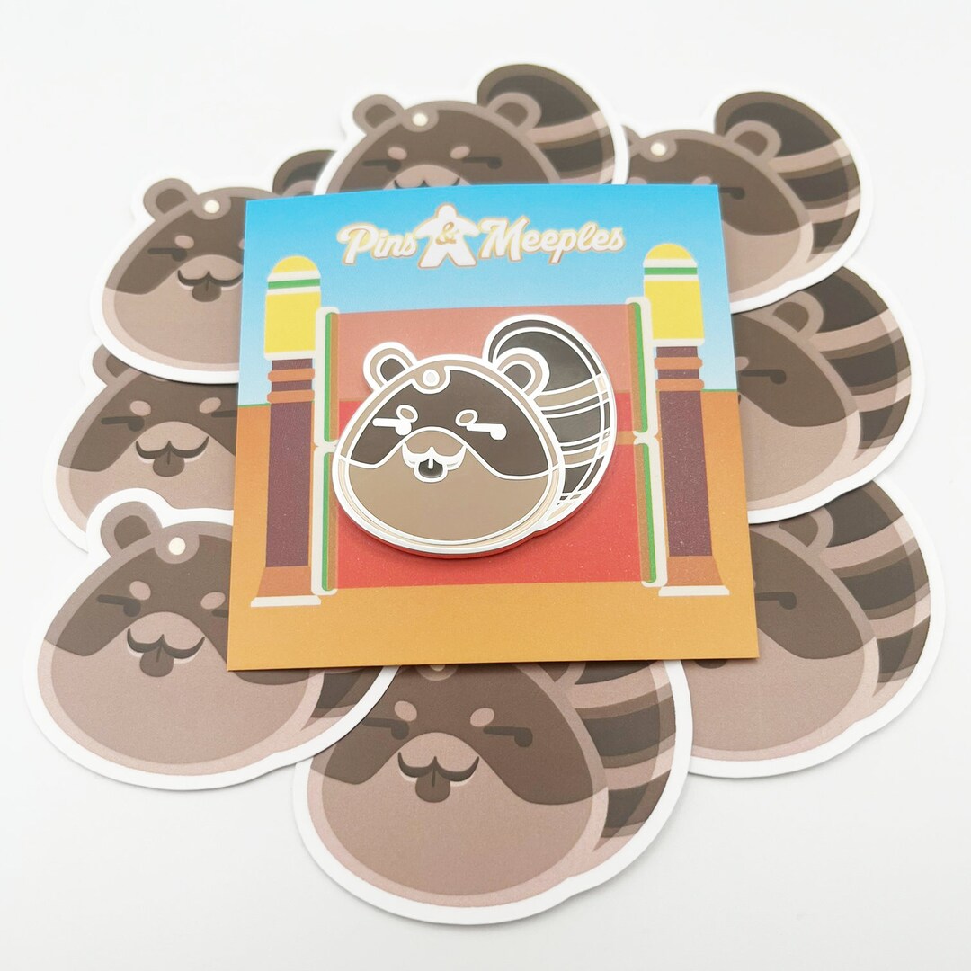 Ringtail Slime Pin | Slime Rancher Pin | Enamel Pin - Etsy