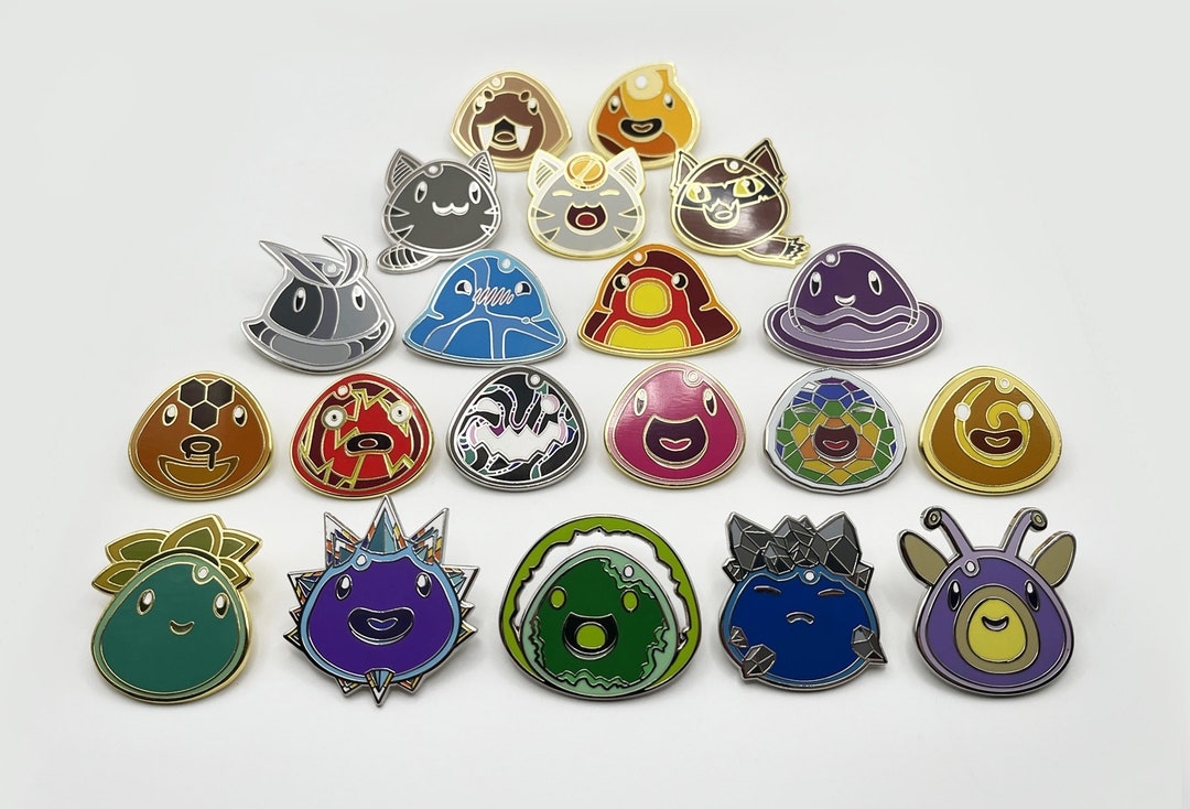 Mystery Slime Pin Slime Rancher Pin Enamel Pin Etsy