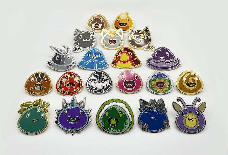 Mystery Slime Pin | Slime Rancher Pin | Enamel Pin - Etsy
