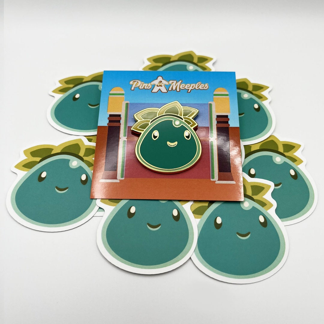Tangle Slime Pin | Slime Rancher Pin | Enamel Pin - Etsy