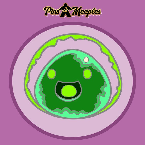 Rad Slime Pin Slime Rancher Pin Enamel Pin Pre-order - Etsy