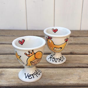 Personalised Easter Egg Cup ,hand Painted Egg Cup, Easter Gifts for ...