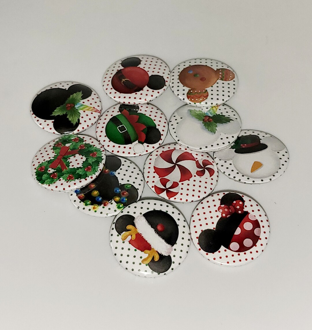 Disney Inspired Pin Back Buttons - Etsy
